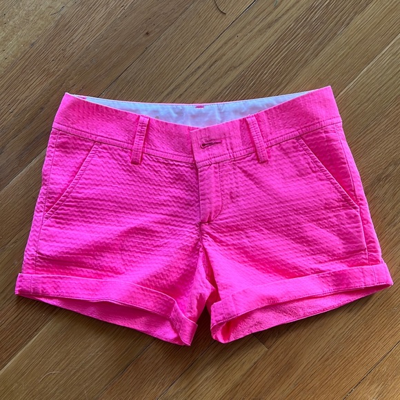 Lilly Pulitzer | Shorts | Hot Pink Lily Pulitzer The Callihan Short ...